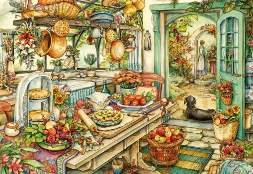 Solve Apple Pies jigsaw puzzle online with 468 pieces